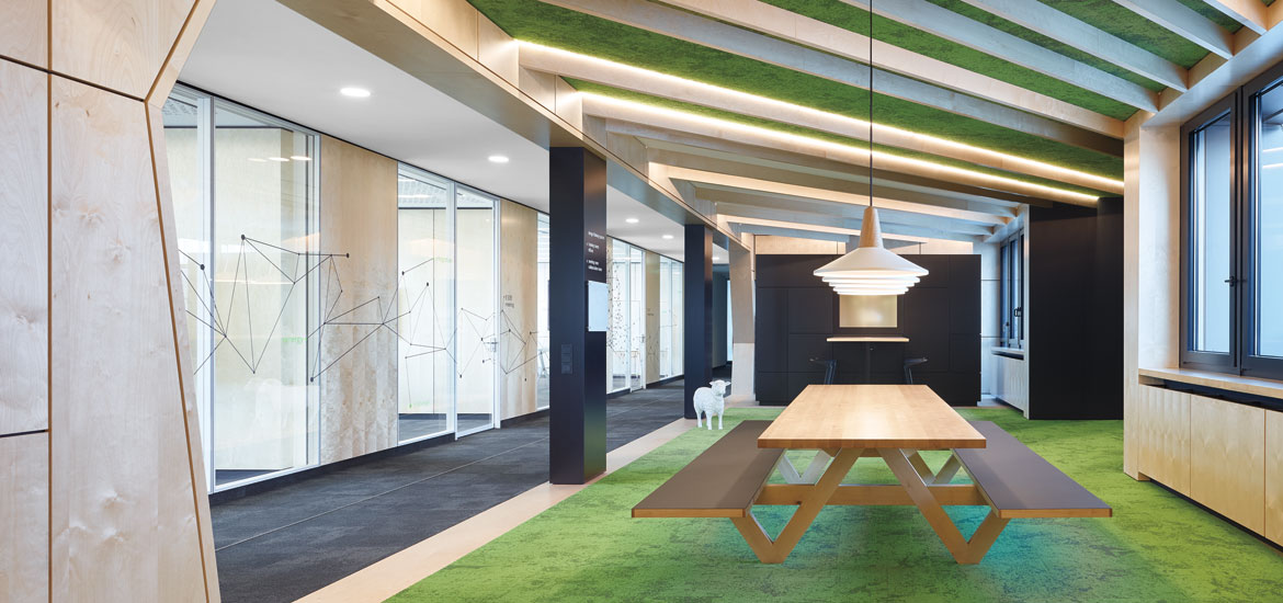 Architects Channel Vibrant City Parks to Create the Perfect Indoor Work ...